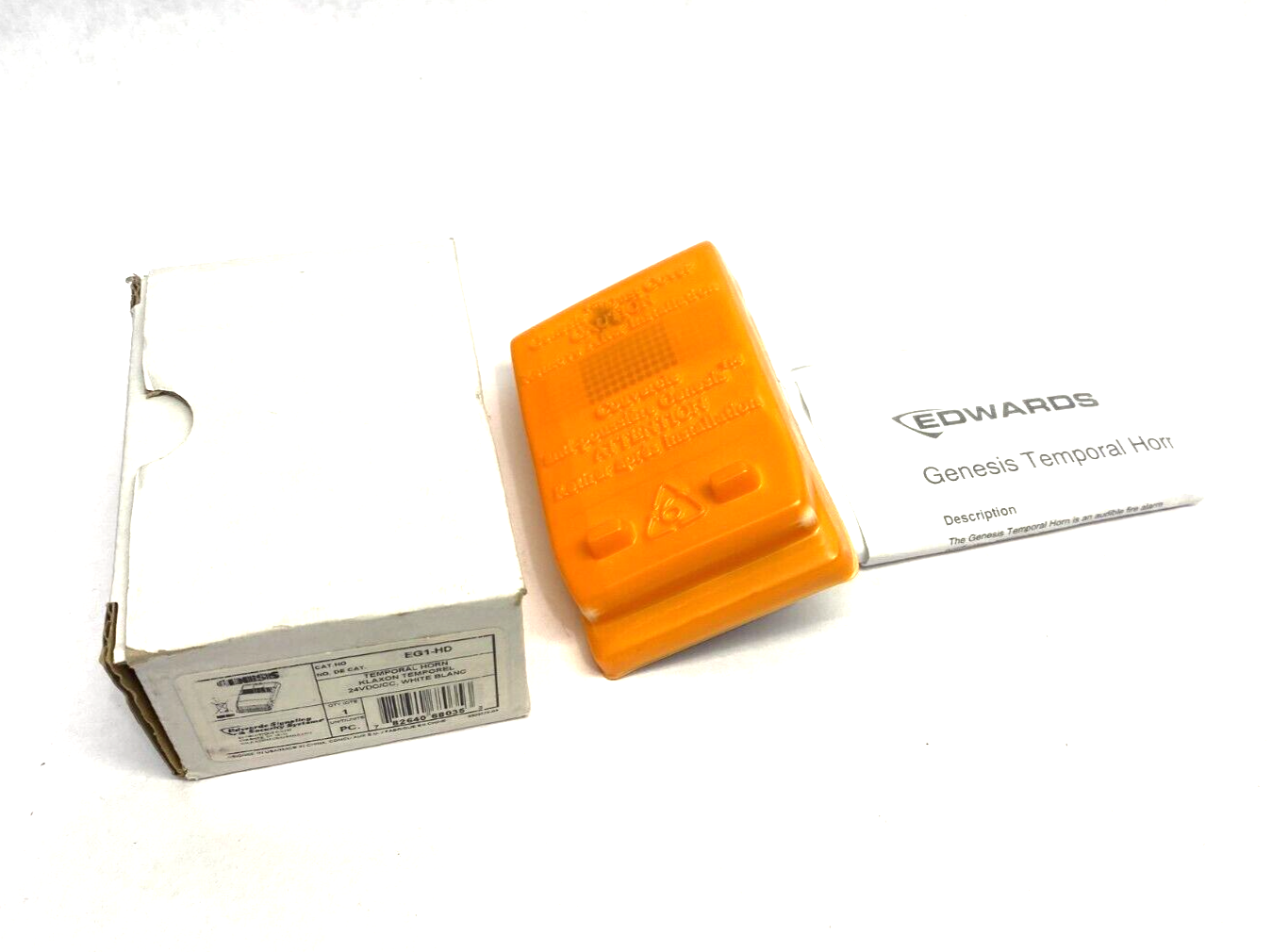 EG1-HD | Edwards Signaling EG1-HD Genesis Klaxon Temporal Horn Module ...