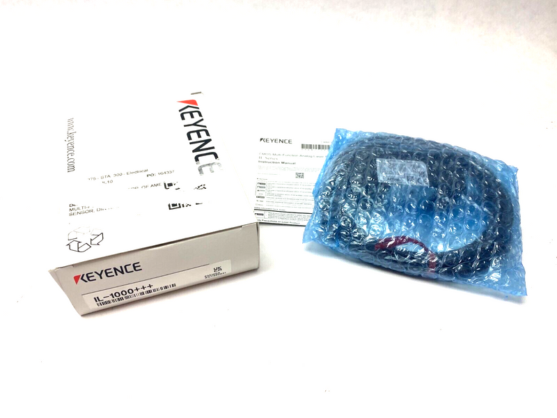 Keyence IL-1000 Multi-Function Sensor Amplifier Unit DIN-Rail Mount Ty ...