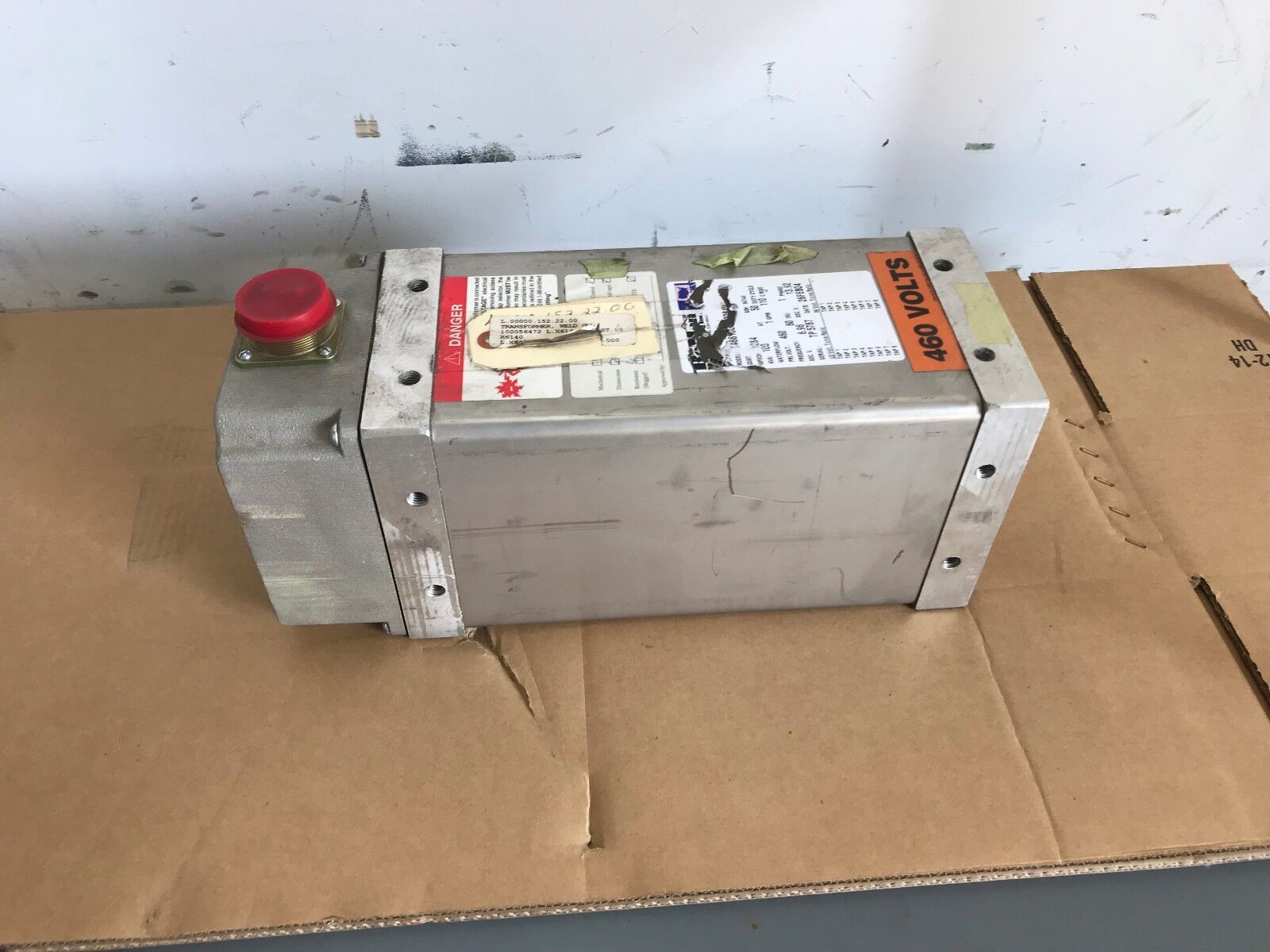T466 | RoMan T466 100KVA 460V 1PH 3284 Robot Weld Gun Transformer 1 GPM