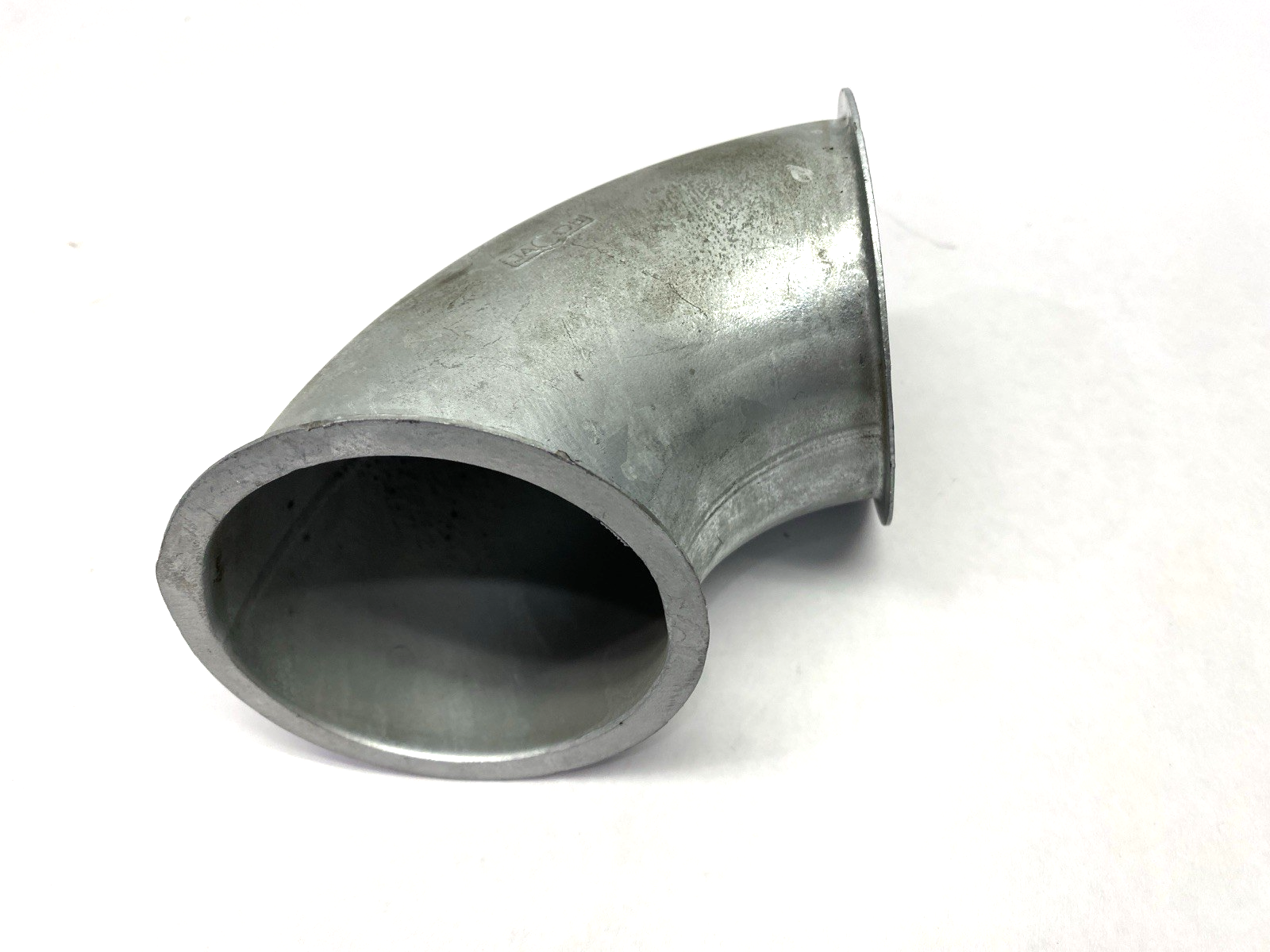Jacob 11082339 Galvanized Right Angle Pipe 80mm Diameter DN