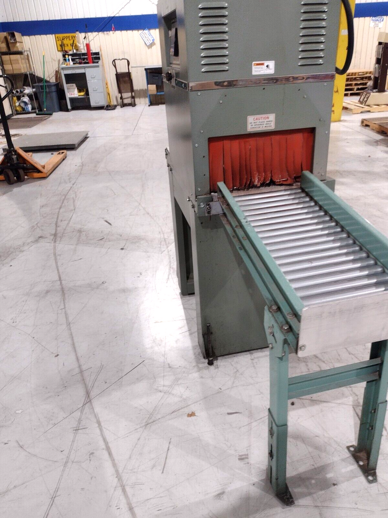 Weldotron 7112A 230V 1PH 34A Shrink Tunnel Machine with Roller Conveyo – Maverick Industrial Sales