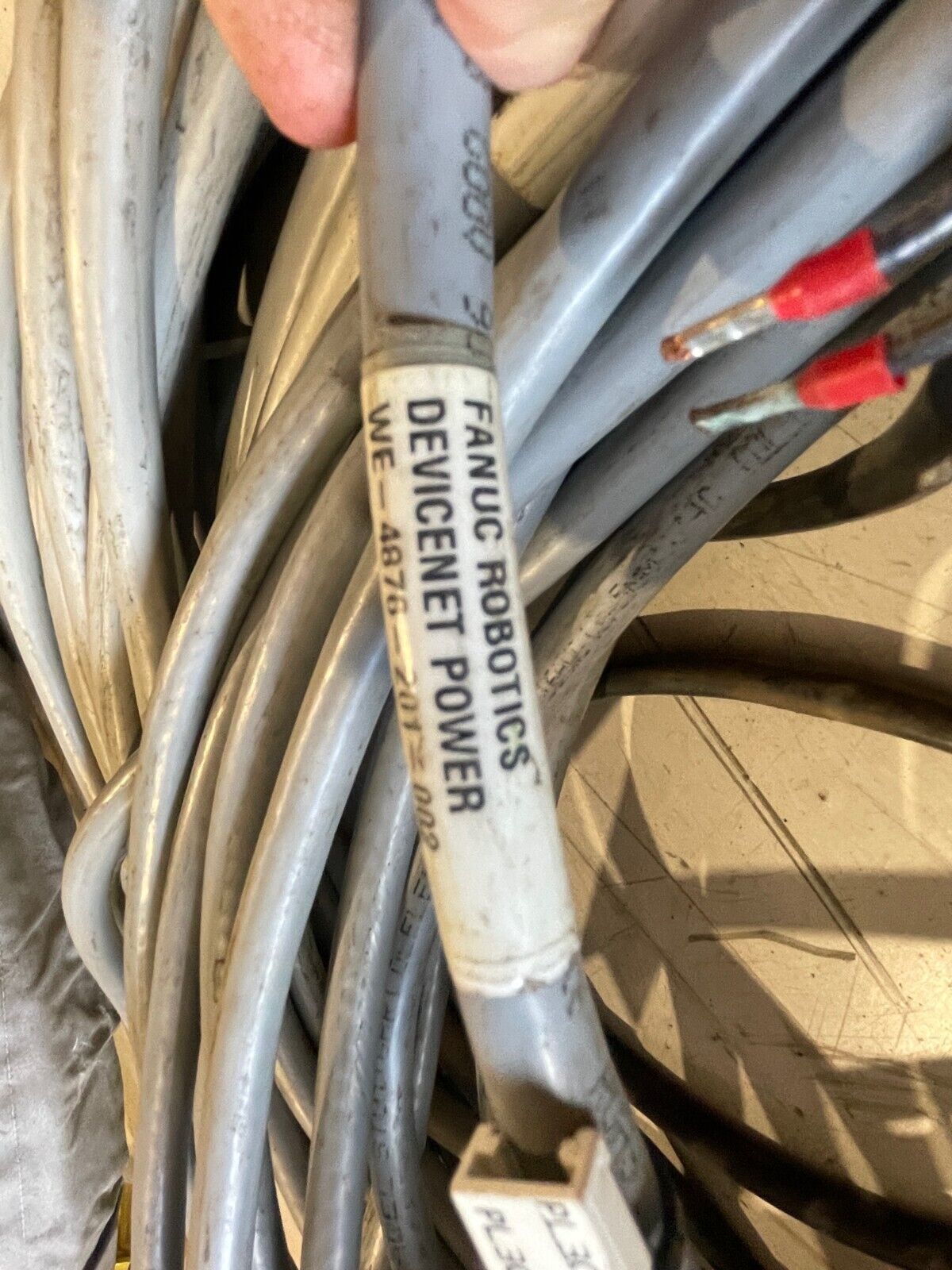 Lot of Misc. Leoni Weld Robot Cable Hose Management System Parts, Fanu ...