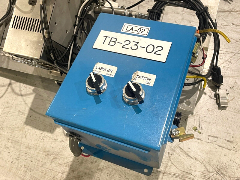 Automated Label Applicator System, RX Bottle Vial Labeler, TB-23-02, L ...