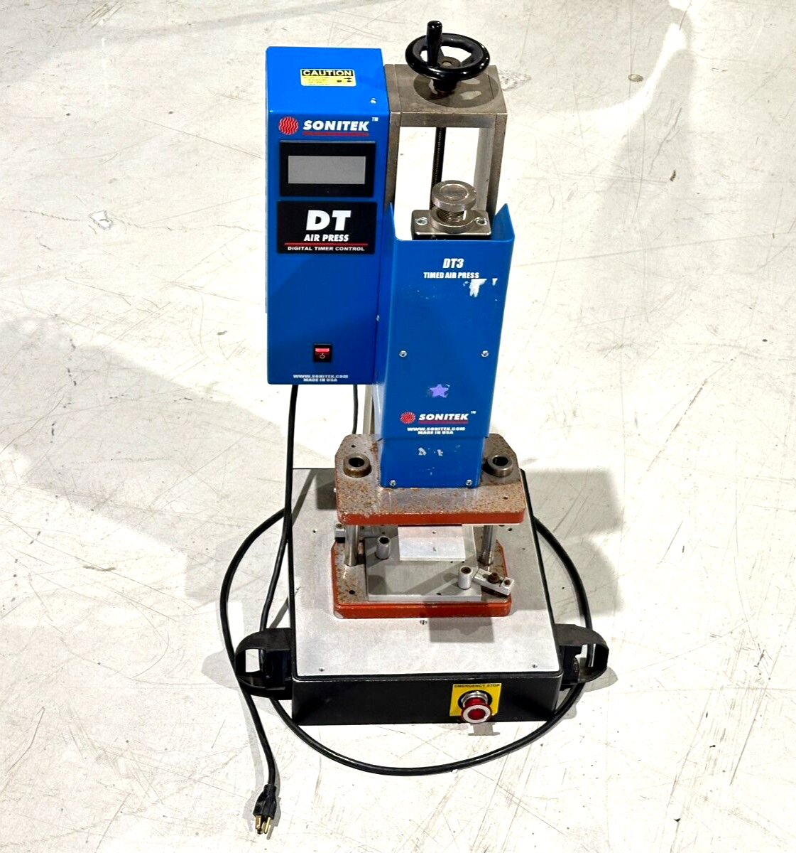 DT-3 | Sonitek DT-3 DT Series Air Press with Digital Timer 325lb Force ...