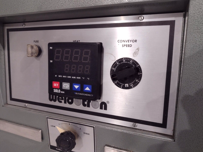 Weldotron 7112A 230V 1PH 34A Shrink Tunnel Machine with Roller Conveyo – Maverick Industrial Sales