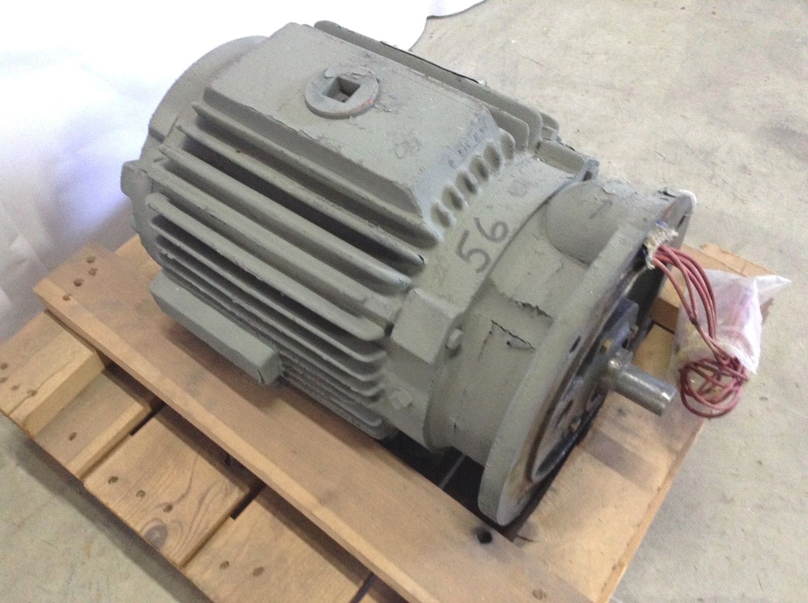Limitorque 4YAB47804A1 Electric Motor 575V 3PH 13HP 342RPM
