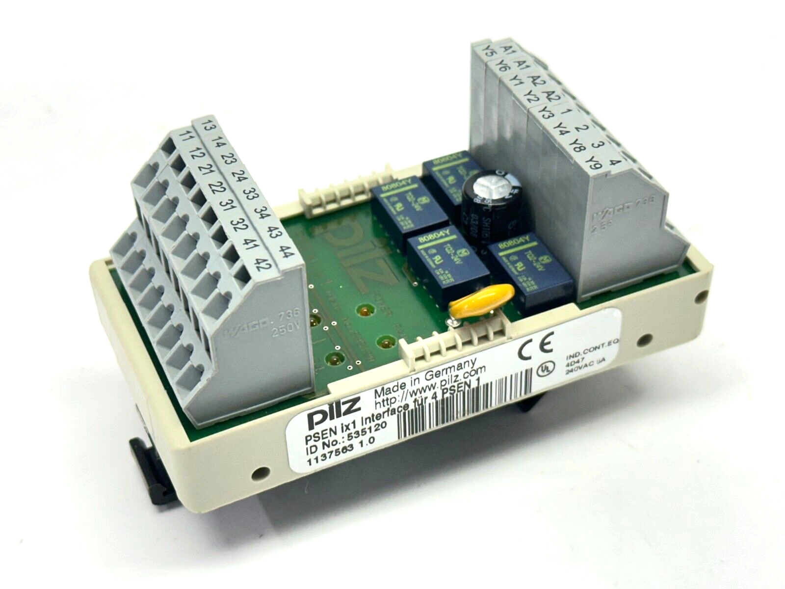 535120 | Pilz PSEN ix1 Interface For 4 PSEN 1 Safety Sensor Interface ...