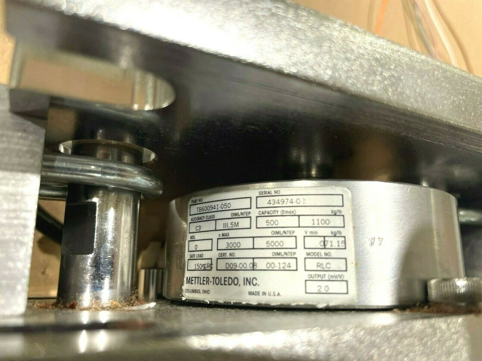 Mettler Toledo 0970 Ringmount Ultra-Flat Weigh Modules, Low Profile Lo ...