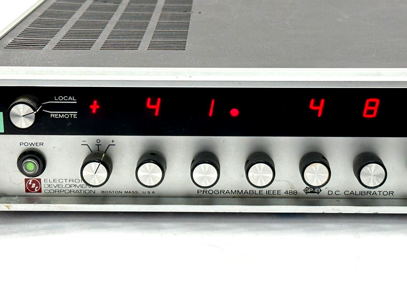 Electronic Development Corp 520A Series E Programmable IEEE 488 DC Cal ...