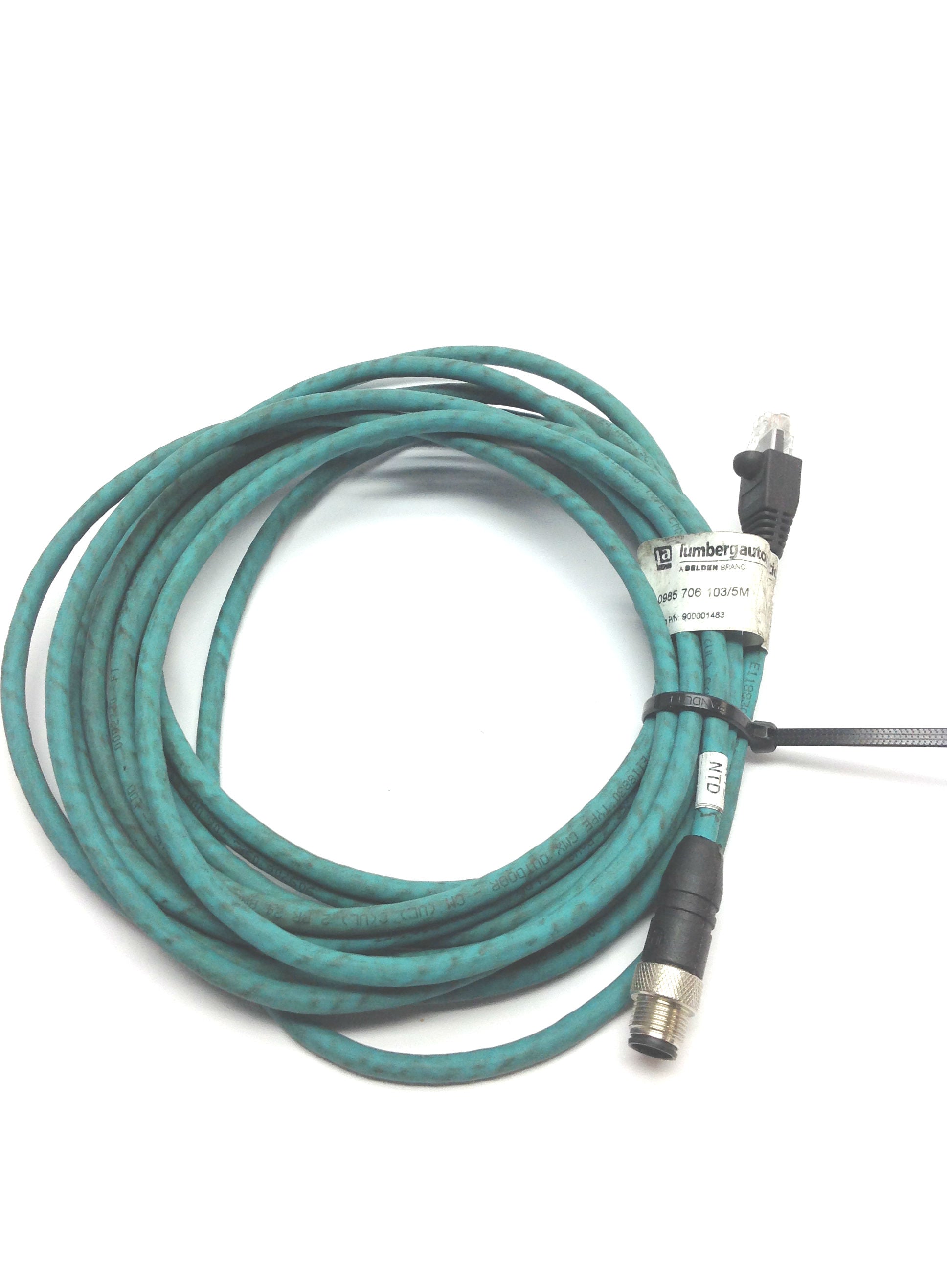 0985 706 103/5M | Lumberg Automation 0985 706 103/5M M12 to Ethernet ...